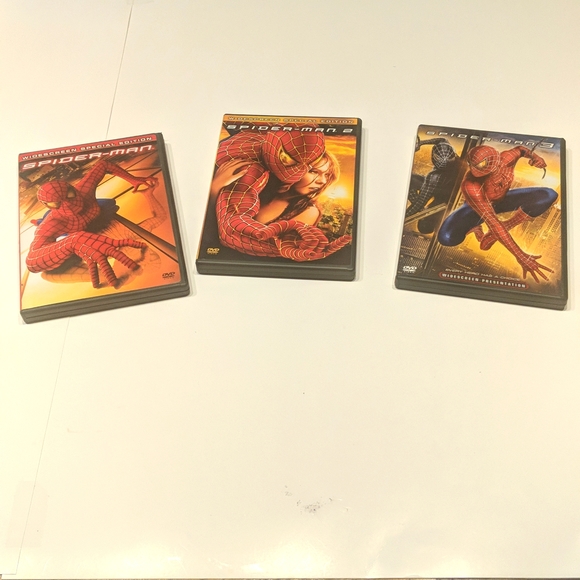 Marvel | Media | Spiderman Dvd Set Of 3 One Has One Dvd The Other Two ...